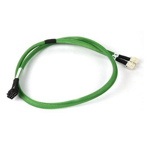 Cable Broadcom 05-50061-00 1xSFF-8643 - 2x4 SFF-8643 Mini SAS HD (White ...